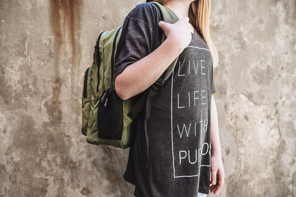 The BWAP Shirt – Backpacks with a Purpose